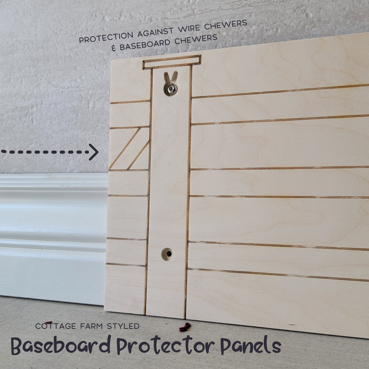 Baseboard Protector Panel – Bunadventure Series