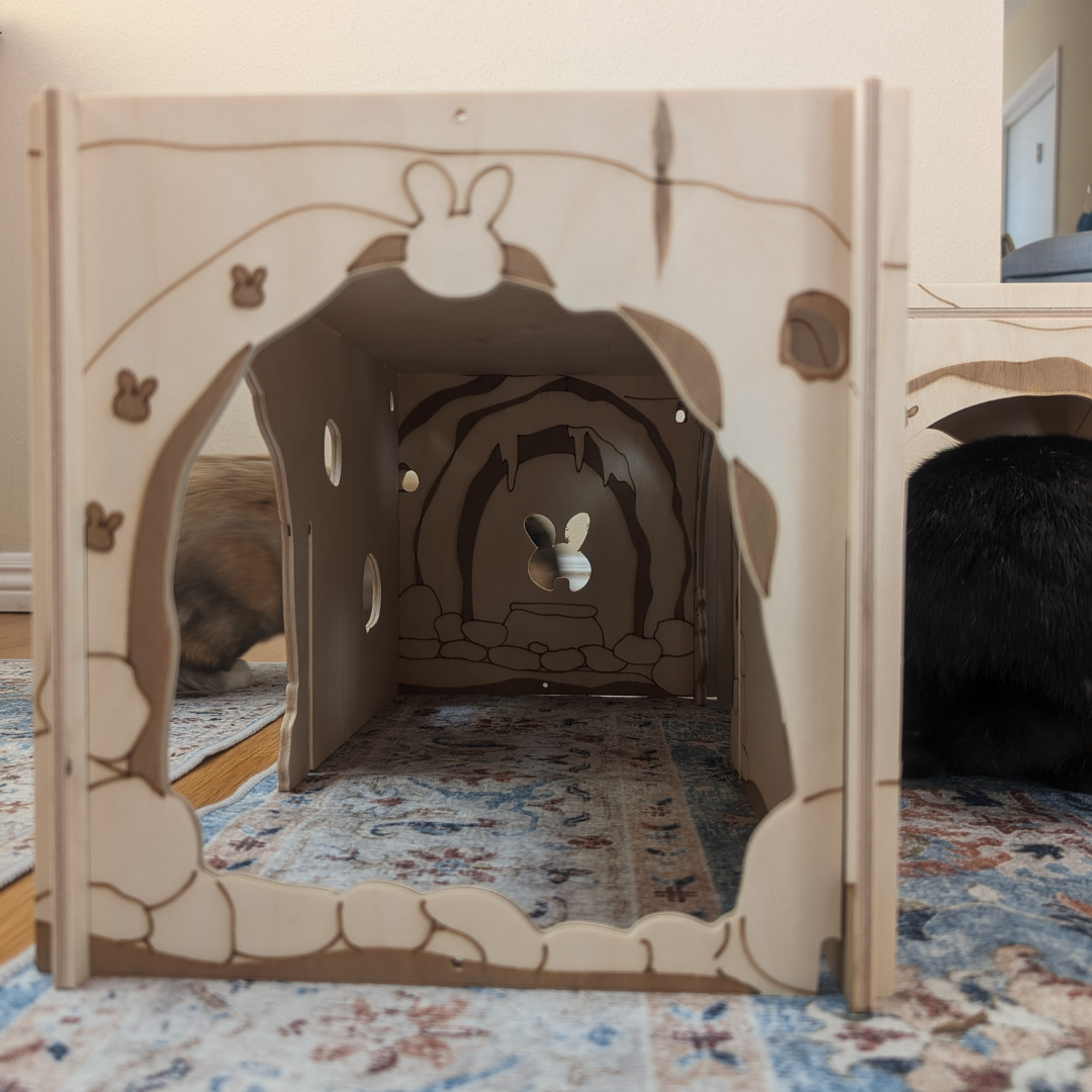 The Labyrinth | Modular Tunnel Hideout For Bunnies and Small Pets ...